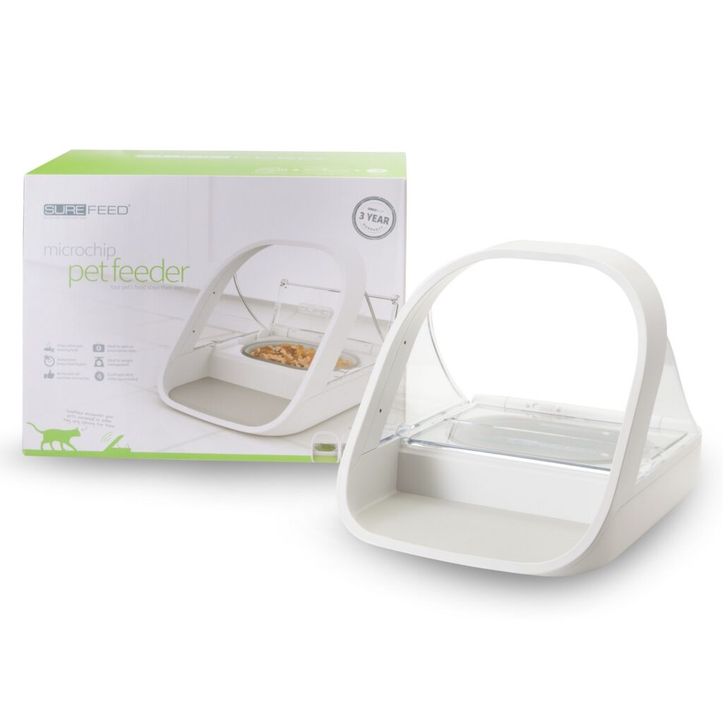 Surefeed - Automatische voerbak op chip voor katten - Dierenoppas ...