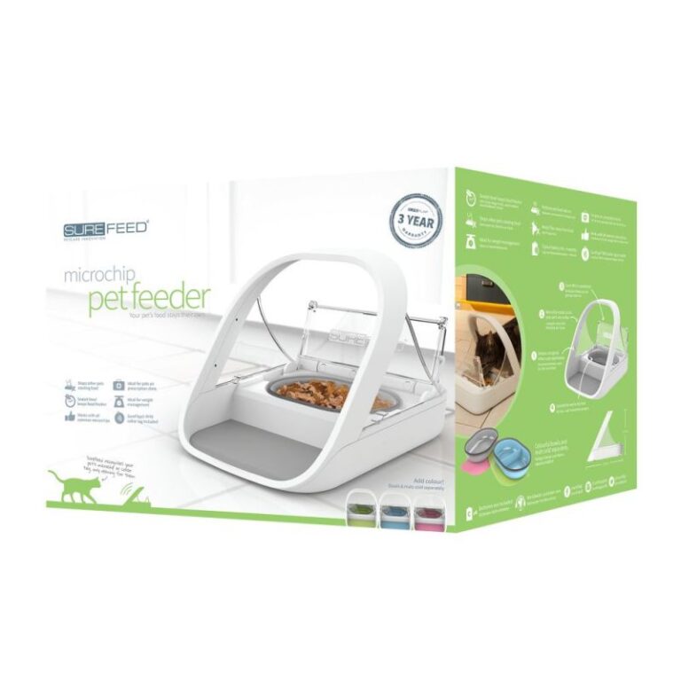 Surefeed - Automatische voerbak op chip voor katten - Dierenoppas ...
