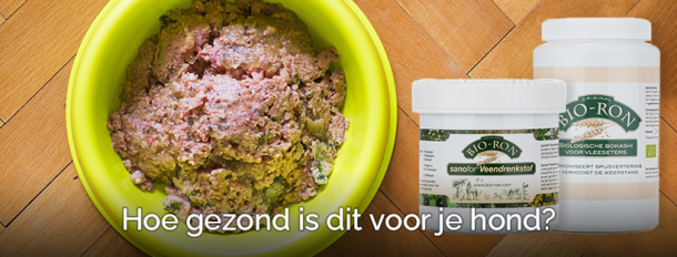 Hoe gezond is Bio-Ron Bokashi & Veendrenkstof voor je hond?