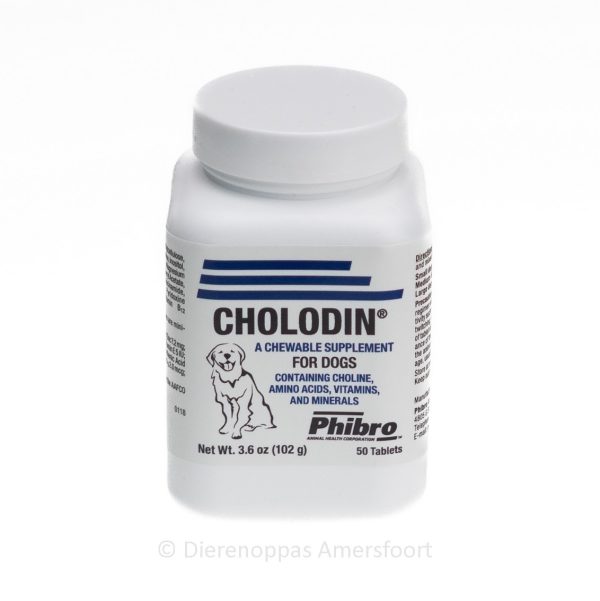 Cholodin hond (bij dementie en ouderdomsklachten)
