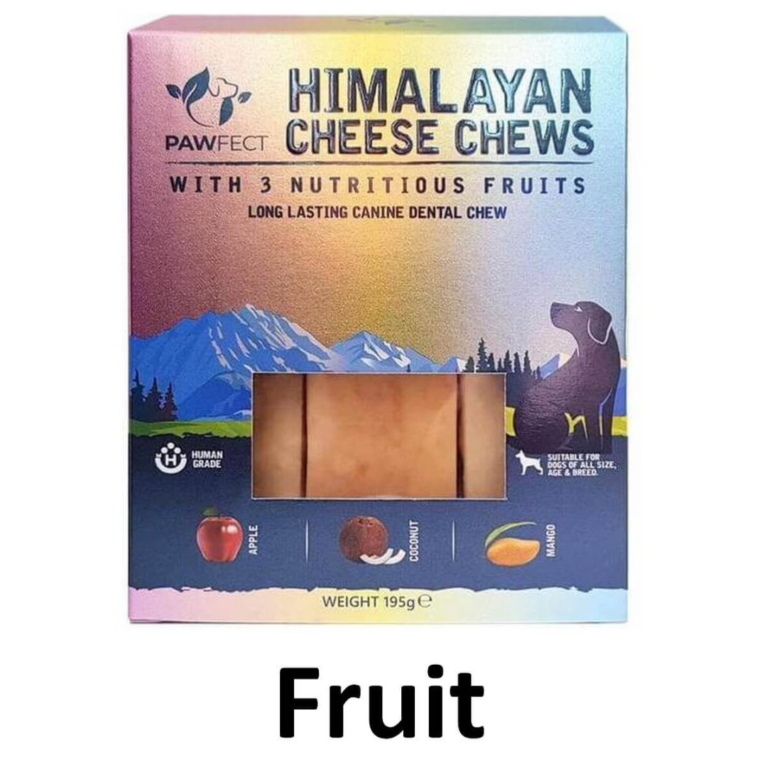 Pawfect Yak Chew Bar met Kurkuma, Fruit of Aardbei Aanbieding!
