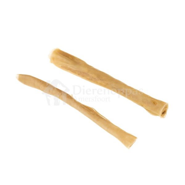 Kluif van 100% rendierhuid (tip) Supersnack rendierbot kleine hond